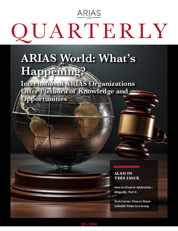 ARIAS•U.S. Quarterly - ARIAS•U.S. - ARIAS•U.S.