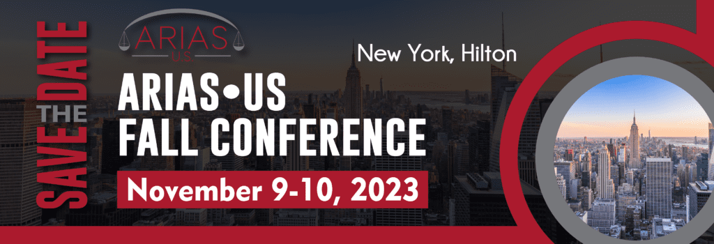 2023 Fall Conference - ARIAS•U.S.